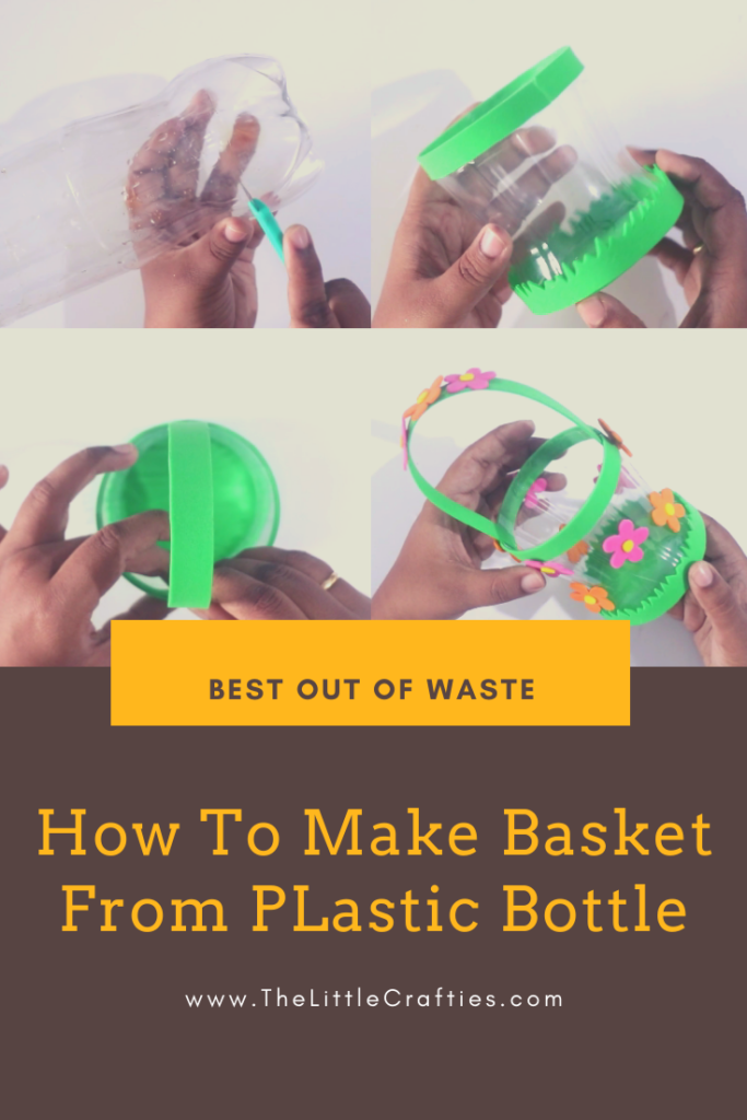 Plastic Bottle Basket For Easter Little Crafties